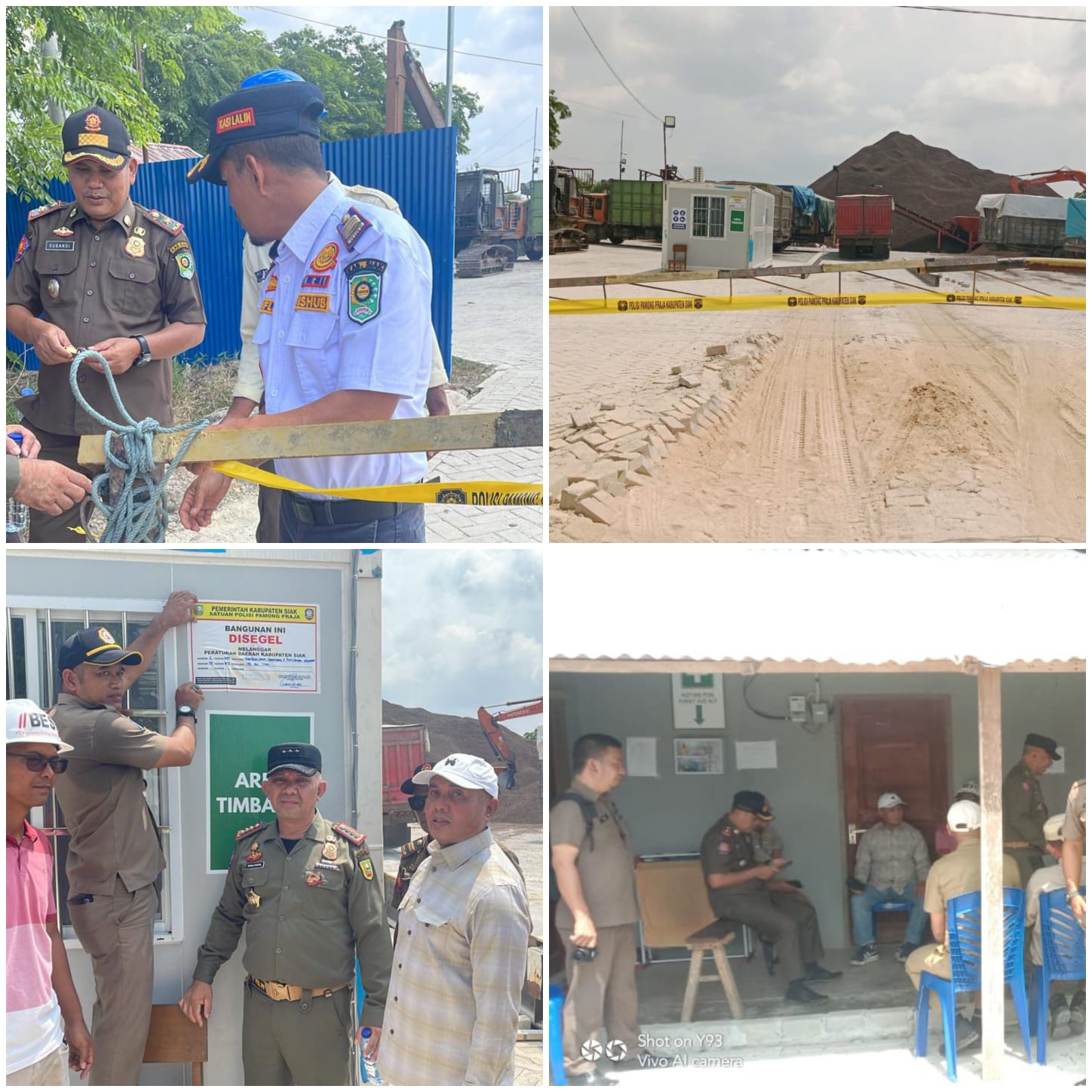 Disegel Team Gabungan, PT. BESTI di Mengkapan Diduga Tak Berizin, Namun ...