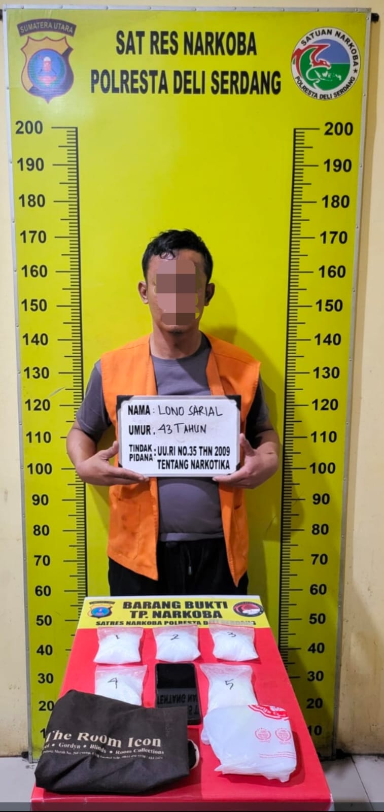 Sat Narkoba Polresta Deli Serdang Amankan Pria Yang Menyimpan Sabu di ...